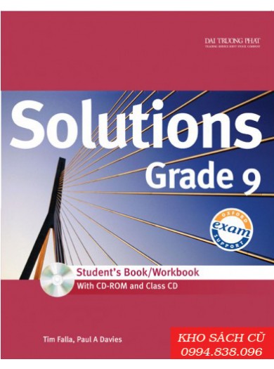 Solutions Grade 9 Student's Book/Workbook (w/CD+CDRom)